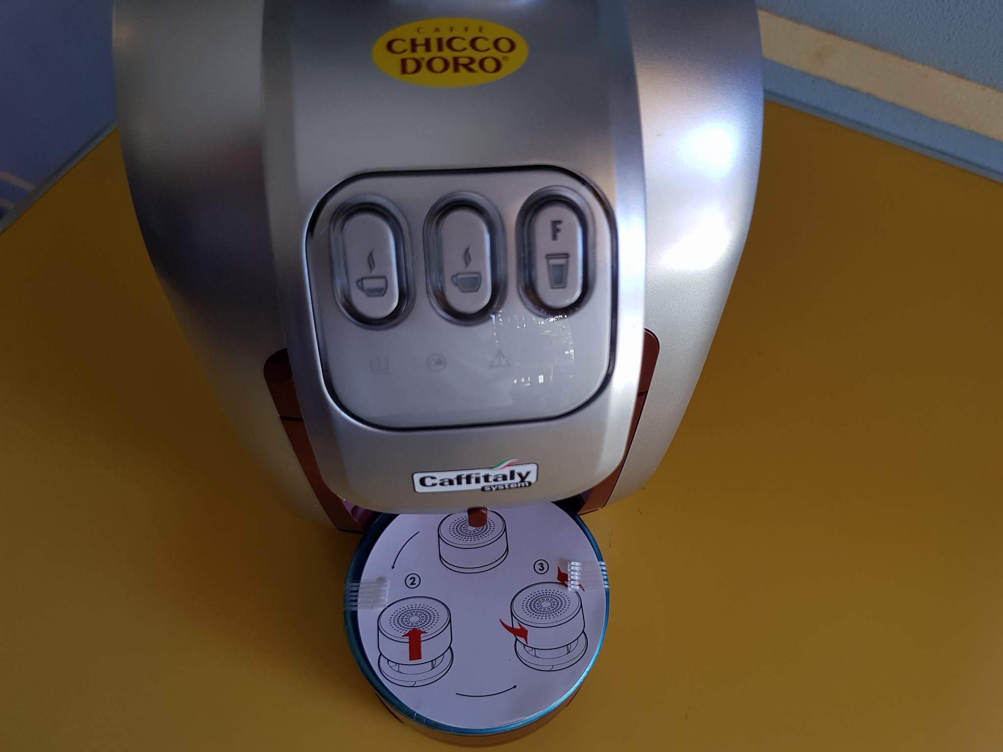 Chicco d'oro single capsule Coffee machine - HD Samui